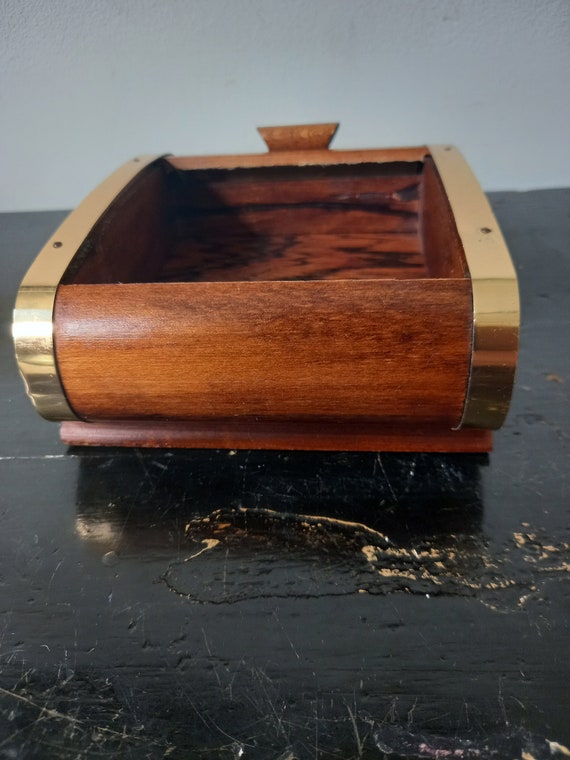 Rare Art Deco Bauhaus Roll Top Box, Carl Auböck Vienn… - Gem