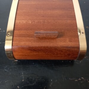 Rare Art Deco Bauhaus Roll Top Box, Carl Auböck Vienna Austria Style ...