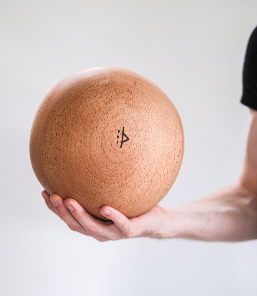 TAI CHI BALLS 6 Inch Beginner to Expert Tai Ji Ball Solid Beech Wood ...