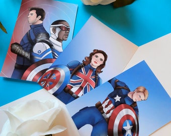 Captain America Seal | Etsy