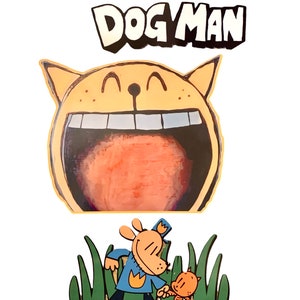 Dog Man Cake Topper Set, Comic Book Party Decorations - Etsy UK