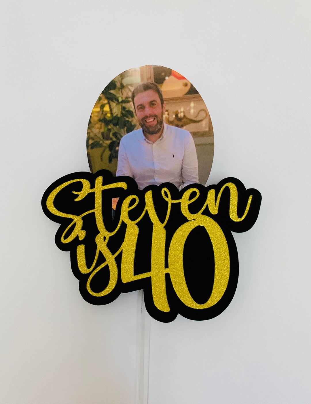 Cake Topper Personalised,photo Cake Topper,cupcake Toppers,photograph ...