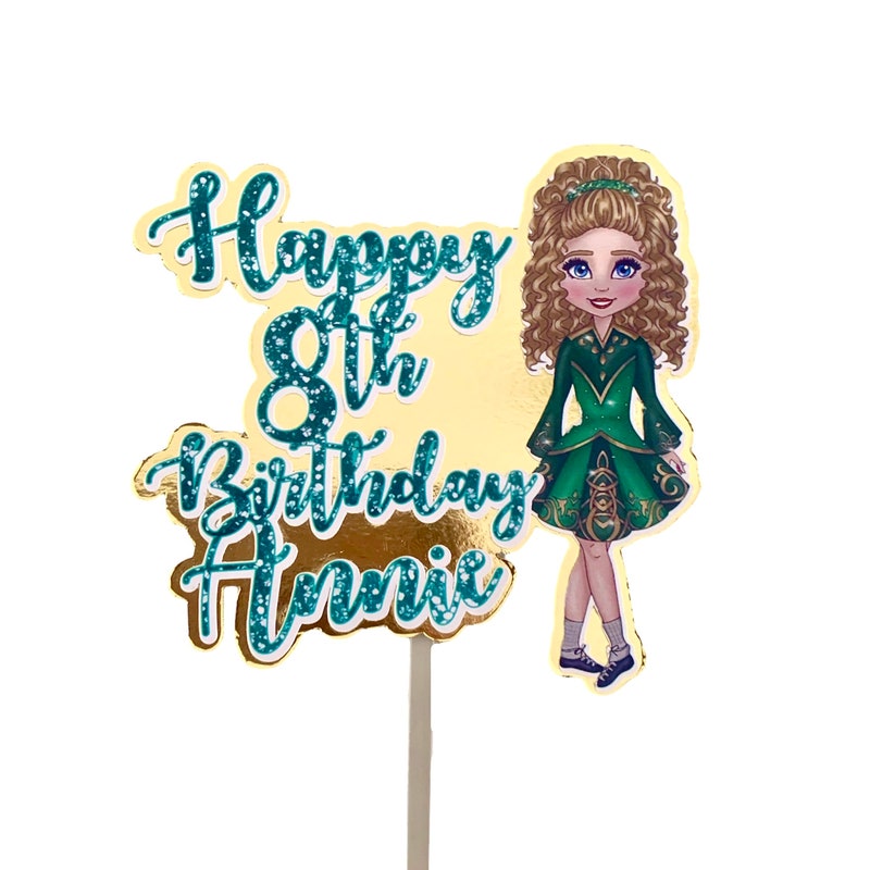 Irish Cake Topper - Etsy UK