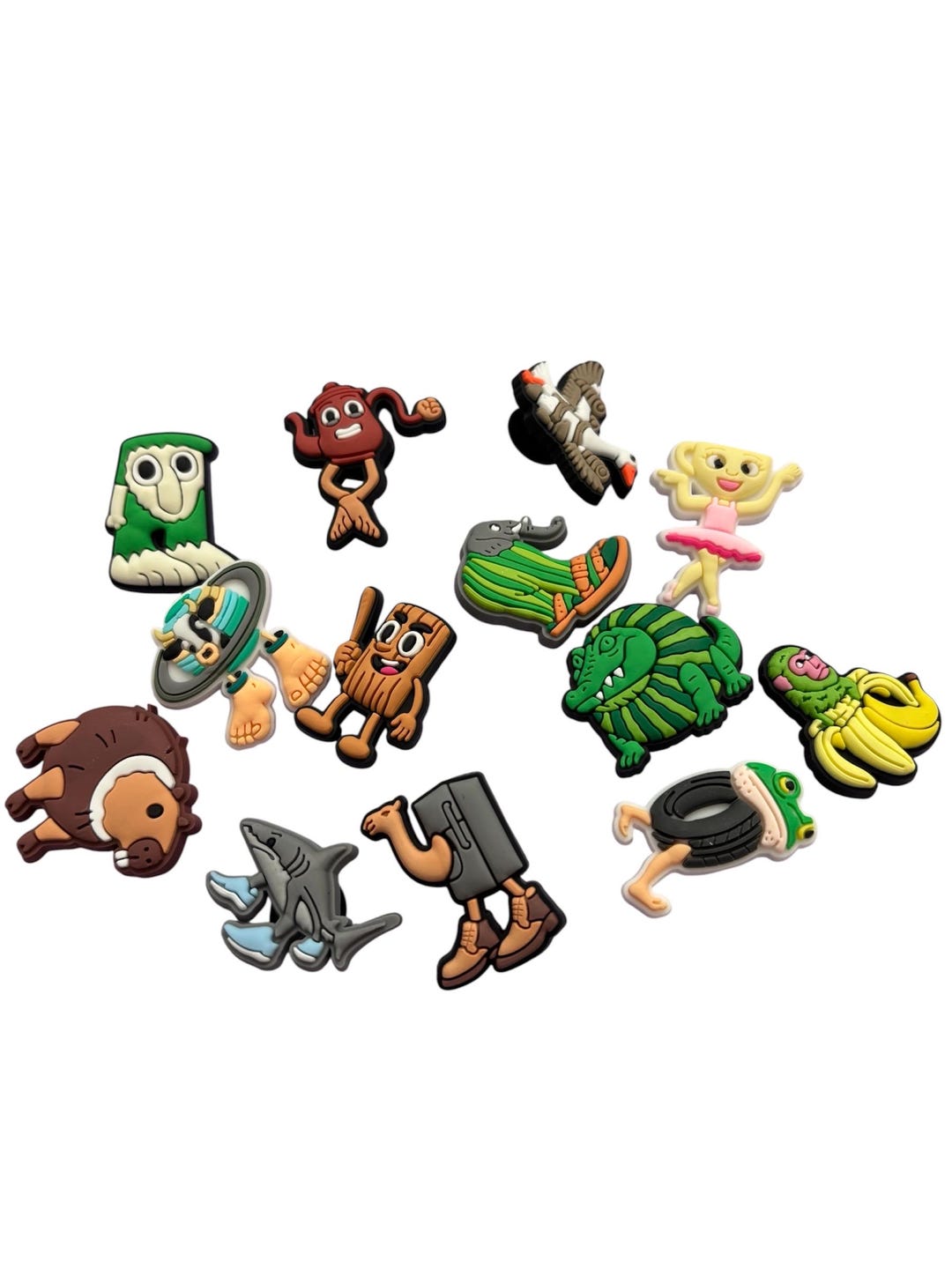 Brainrot Croc Shoe Charms, Boys Jibbitz, Full Set (13 Pieces) - Etsy UK
