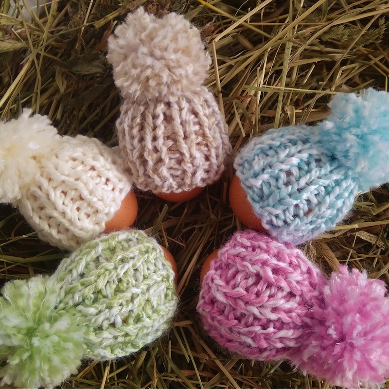 Knitted Egg Covers - Etsy