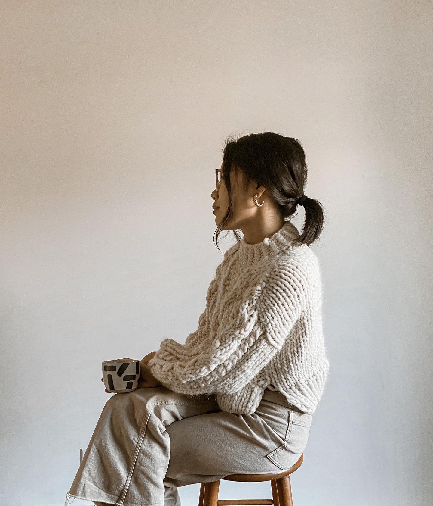 Snowfall Jumper | PDF Digital Download | Knit Cable Sweater Pattern ...