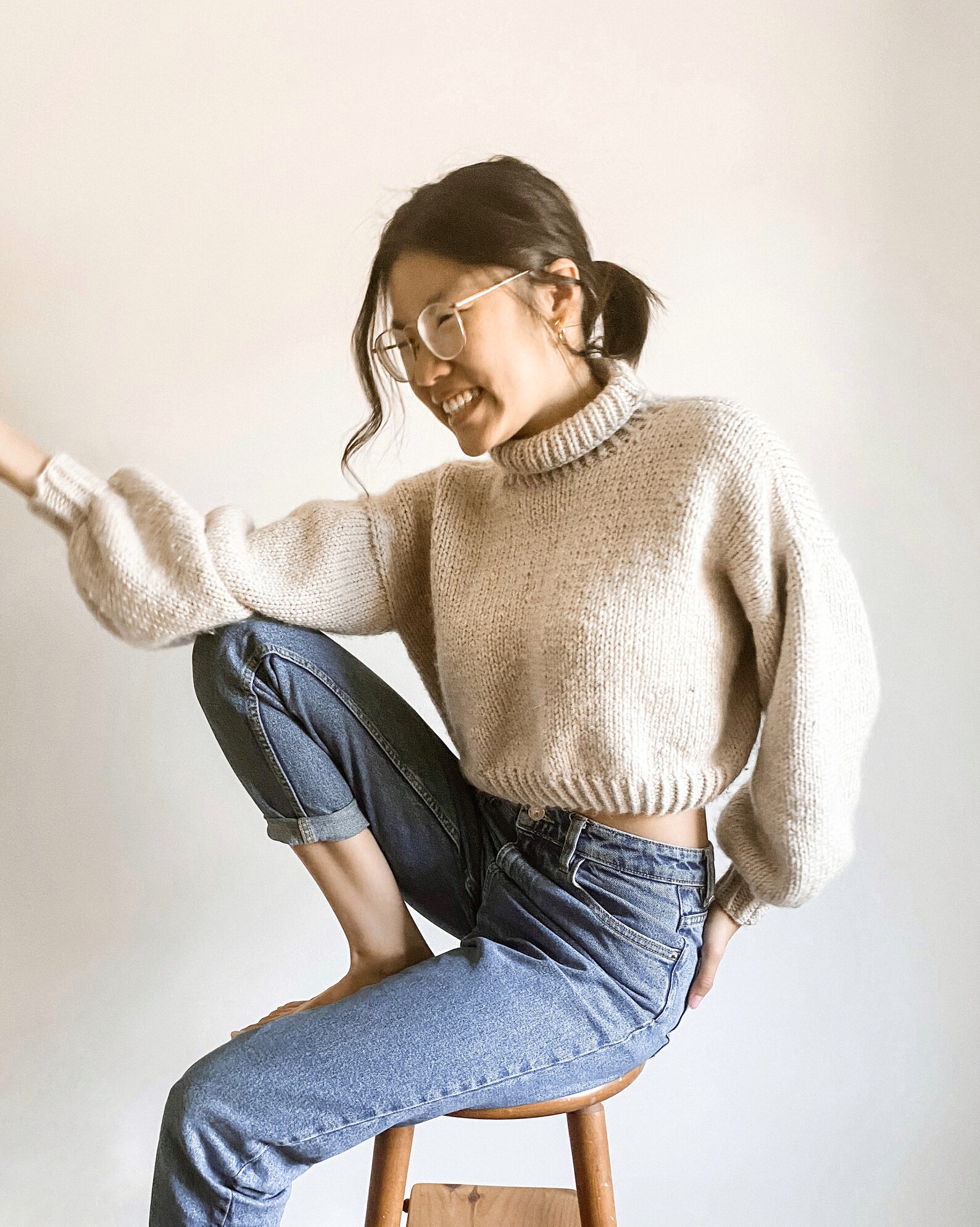 I'm Obsessed Jumper Digital Download Chunky Knit Sweater Pattern ...