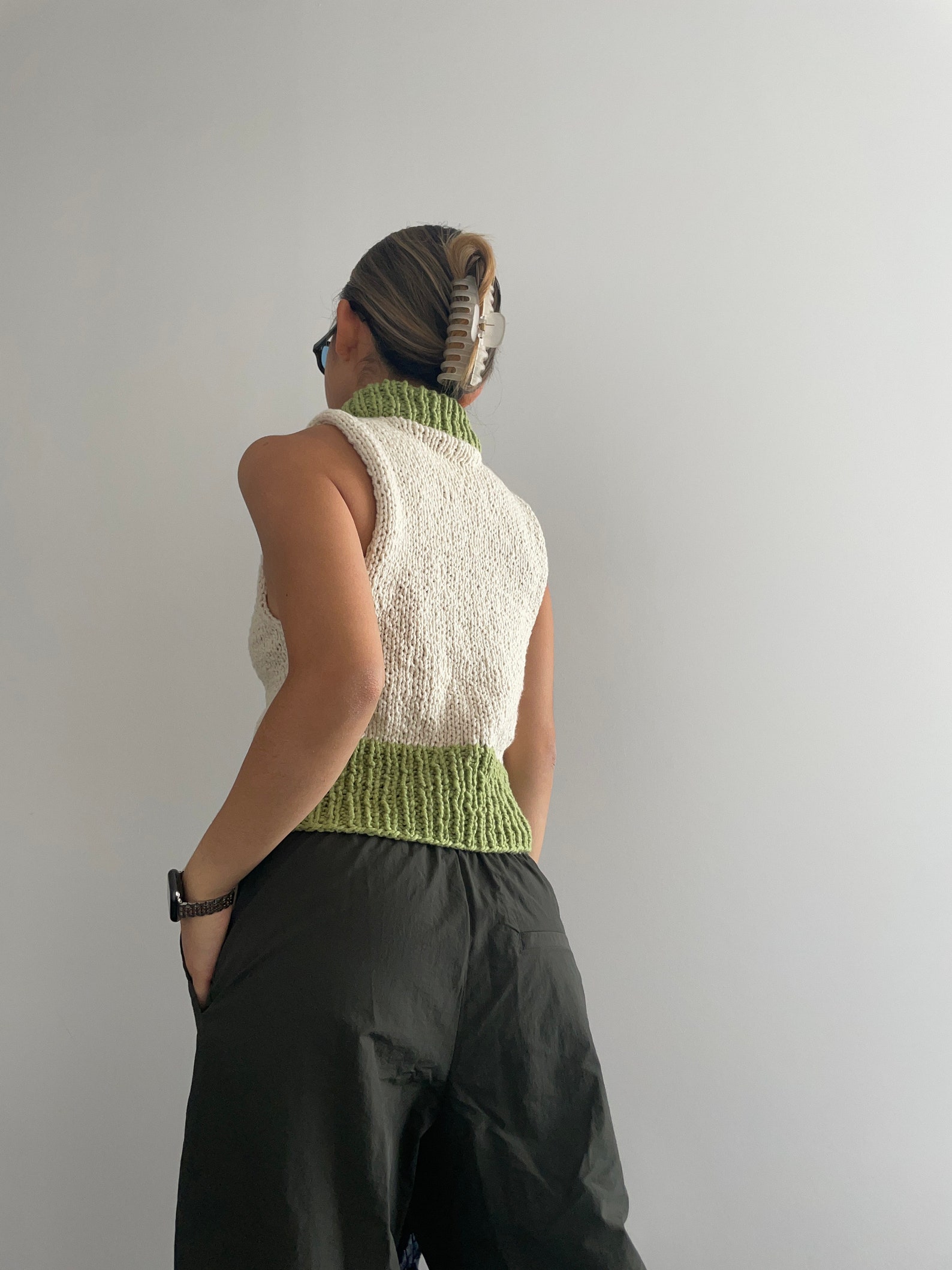 My Go-to Vest Digital Download Chunky Knit Vest Pattern - Etsy