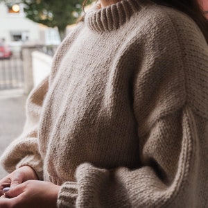 I'm Obsessed Jumper | Digital Download | Chunky Knit Sweater Pattern ...
