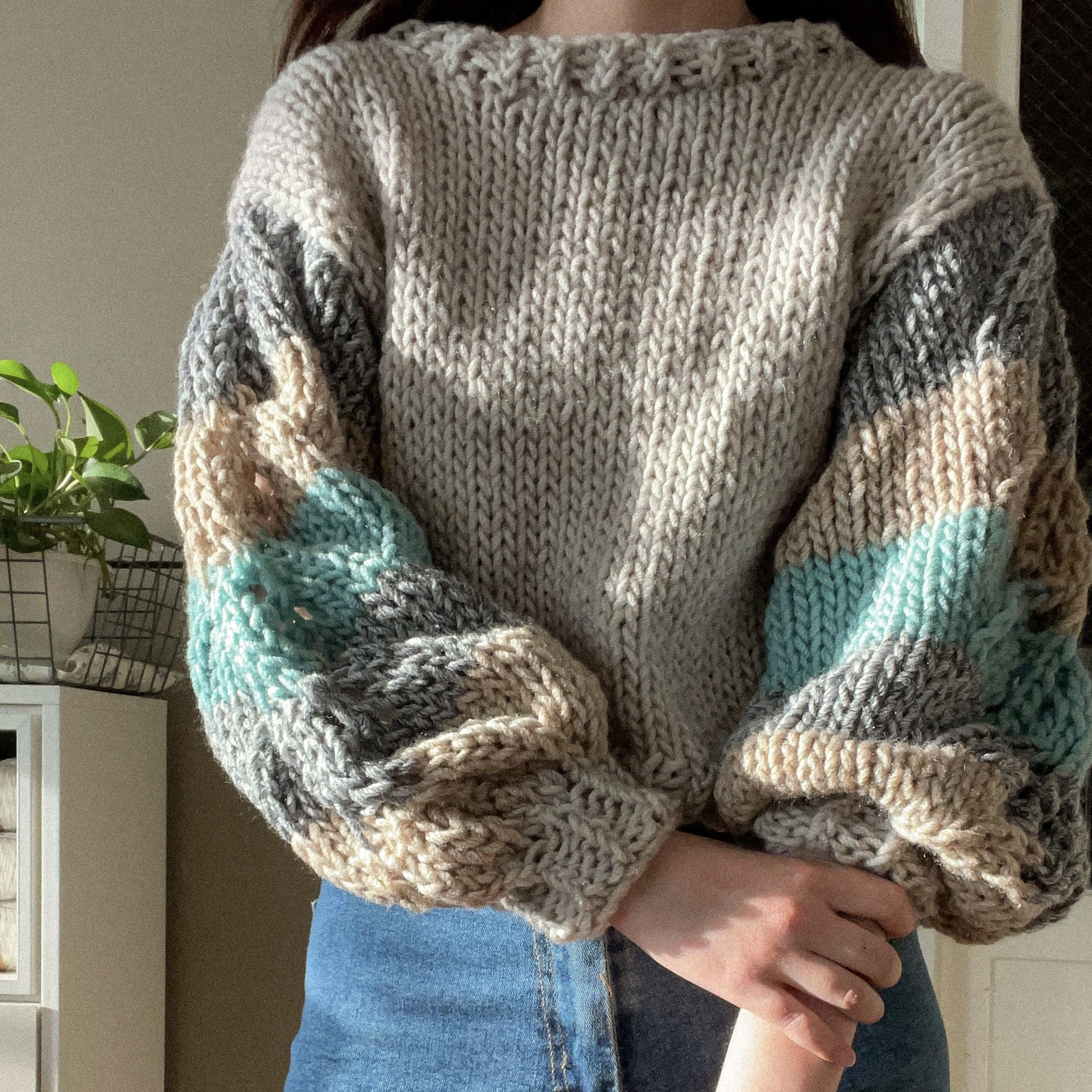 Seasons of Change Jumper Pattern Digital Download Knit - Etsy Canada