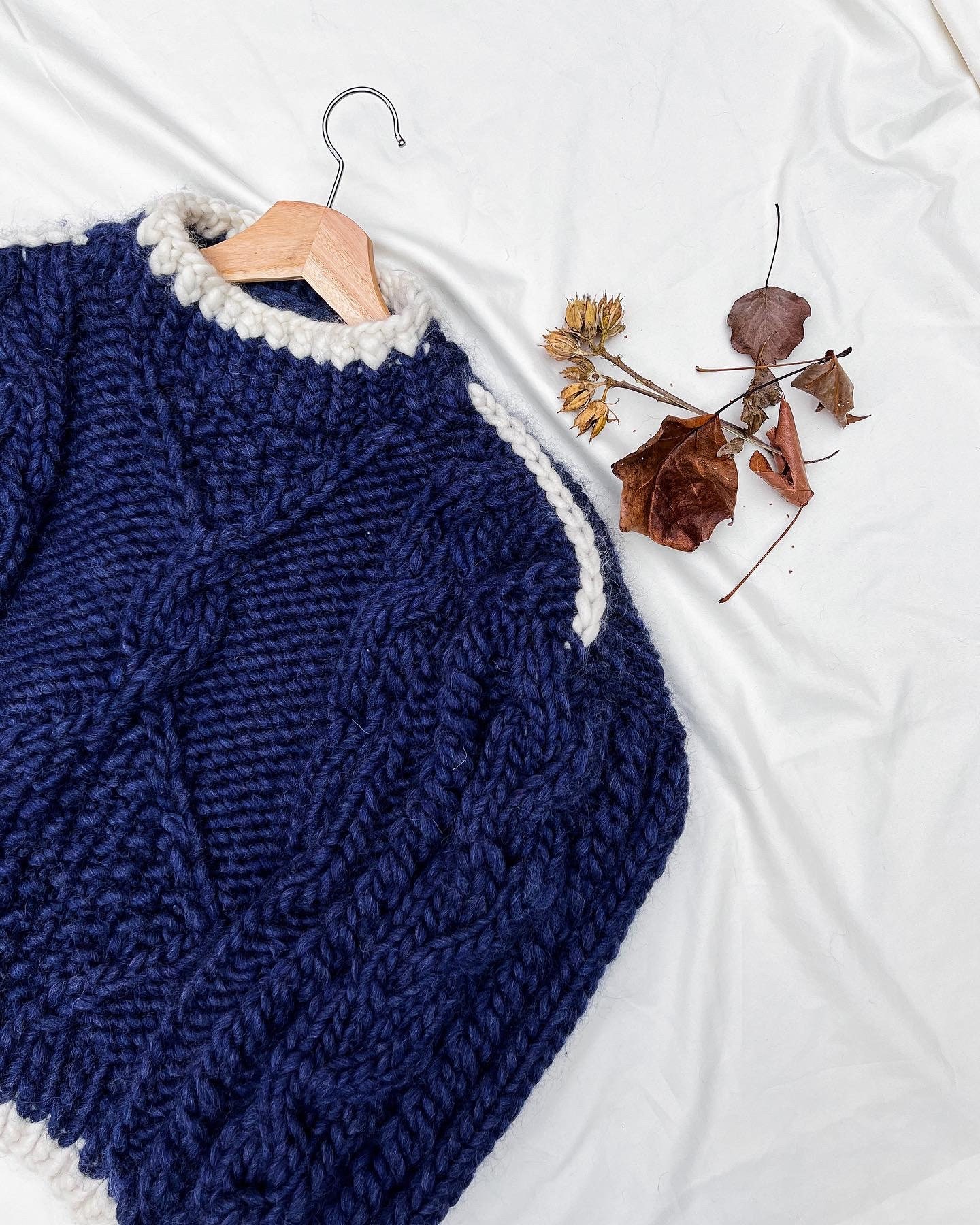 Snowfall Jumper | PDF Digital Download | Knit Cable Sweater Pattern ...