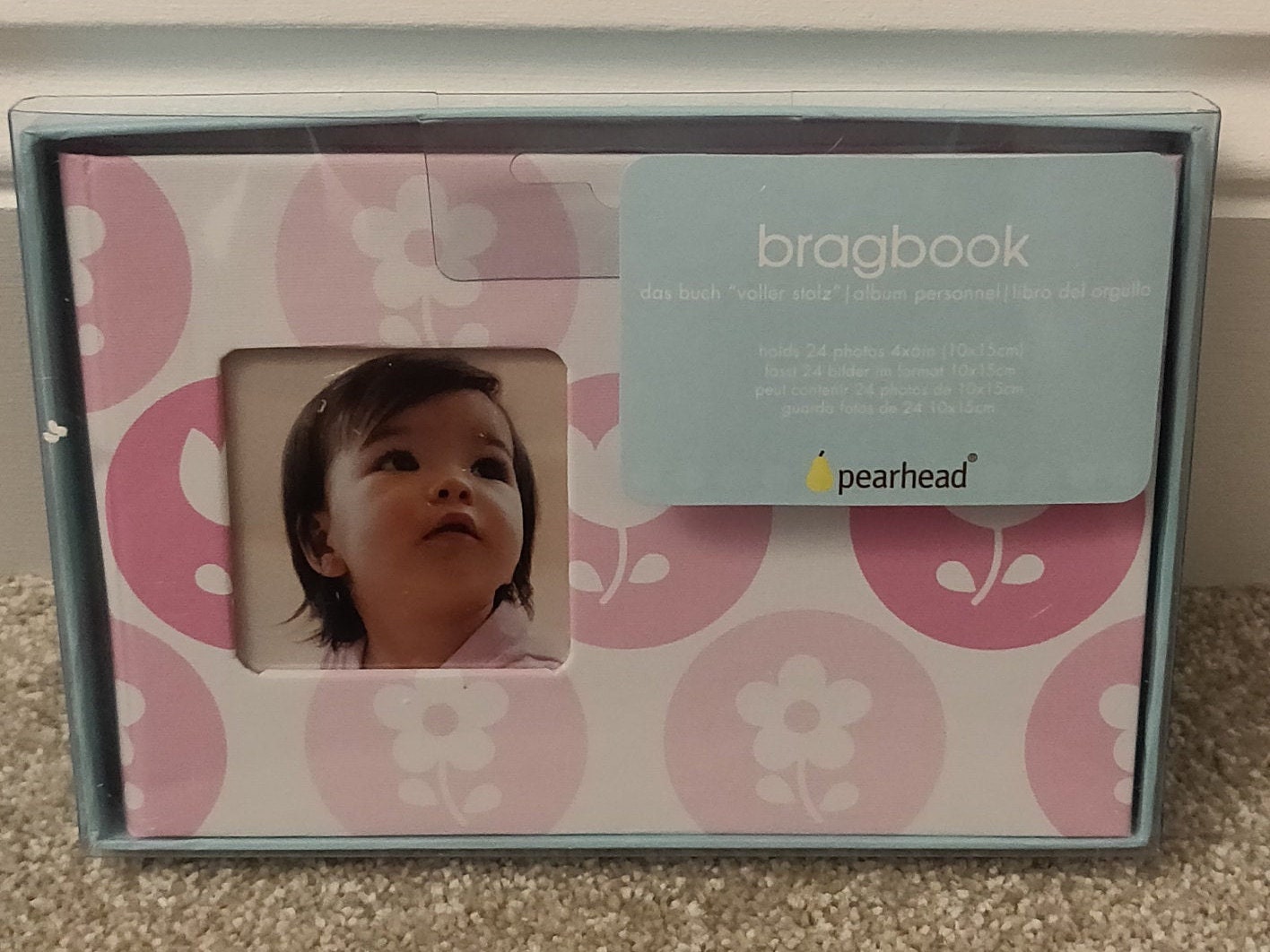 Photo Album Brag Book Girls Present New Born Baby - Etsy