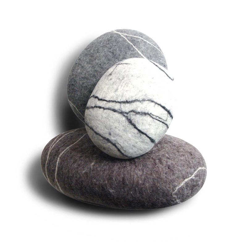 Felt Rocks - Etsy