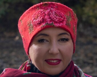 Ukrainian Style Hat - Etsy