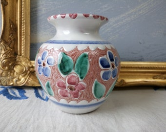 Signed Pottery Vase - Etsy