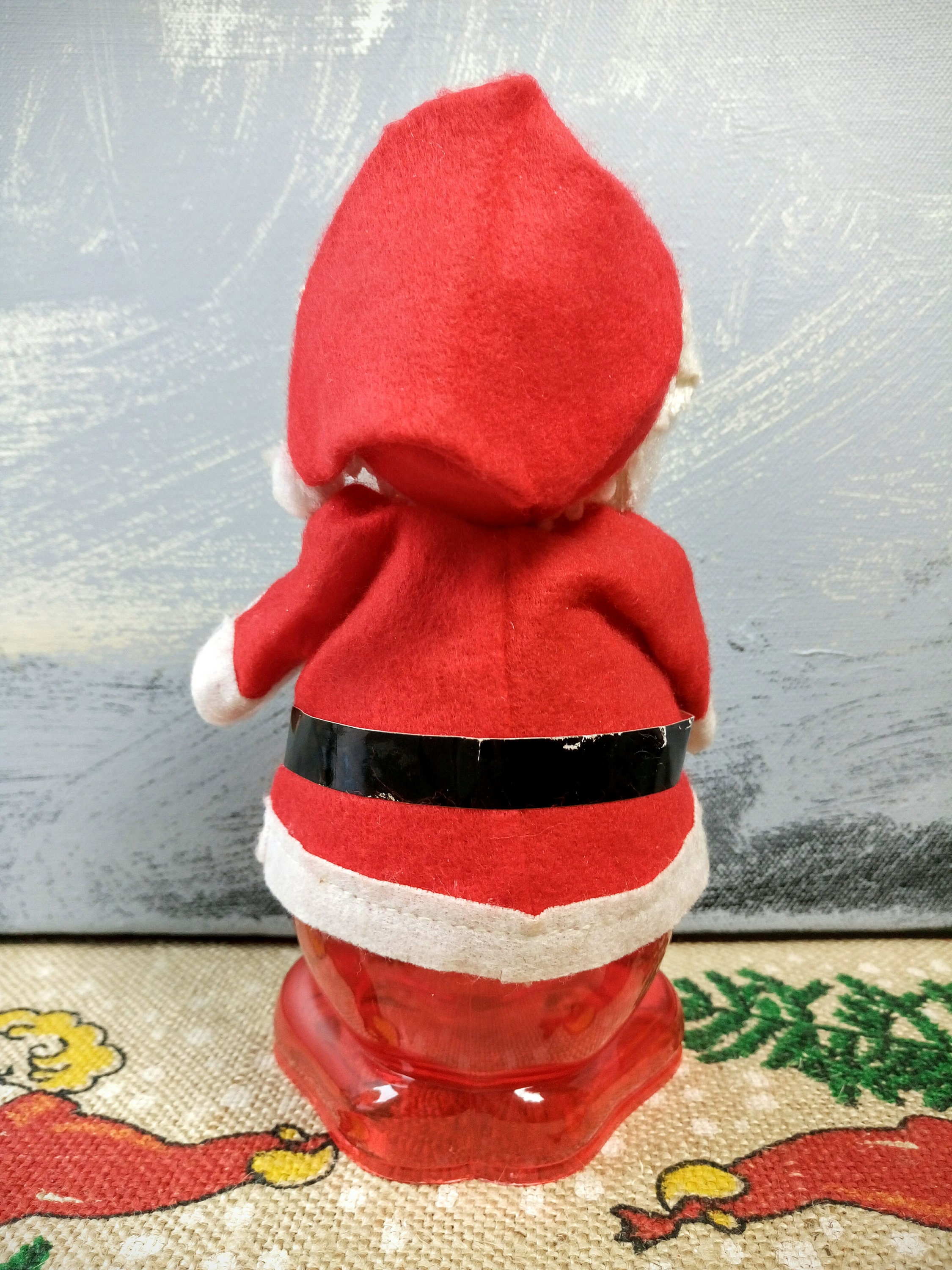 Plastic Santa Candy Container Made in Hong Kong | Etsy