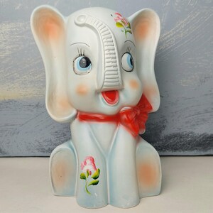 Elephant Coin Bank, Piggy Bank, Elephant Figurine - Etsy