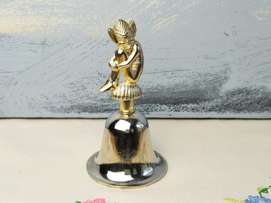 Metal Pixie Bell, Cornish Piskie, Imp, Folklore, Metal Bell - Etsy