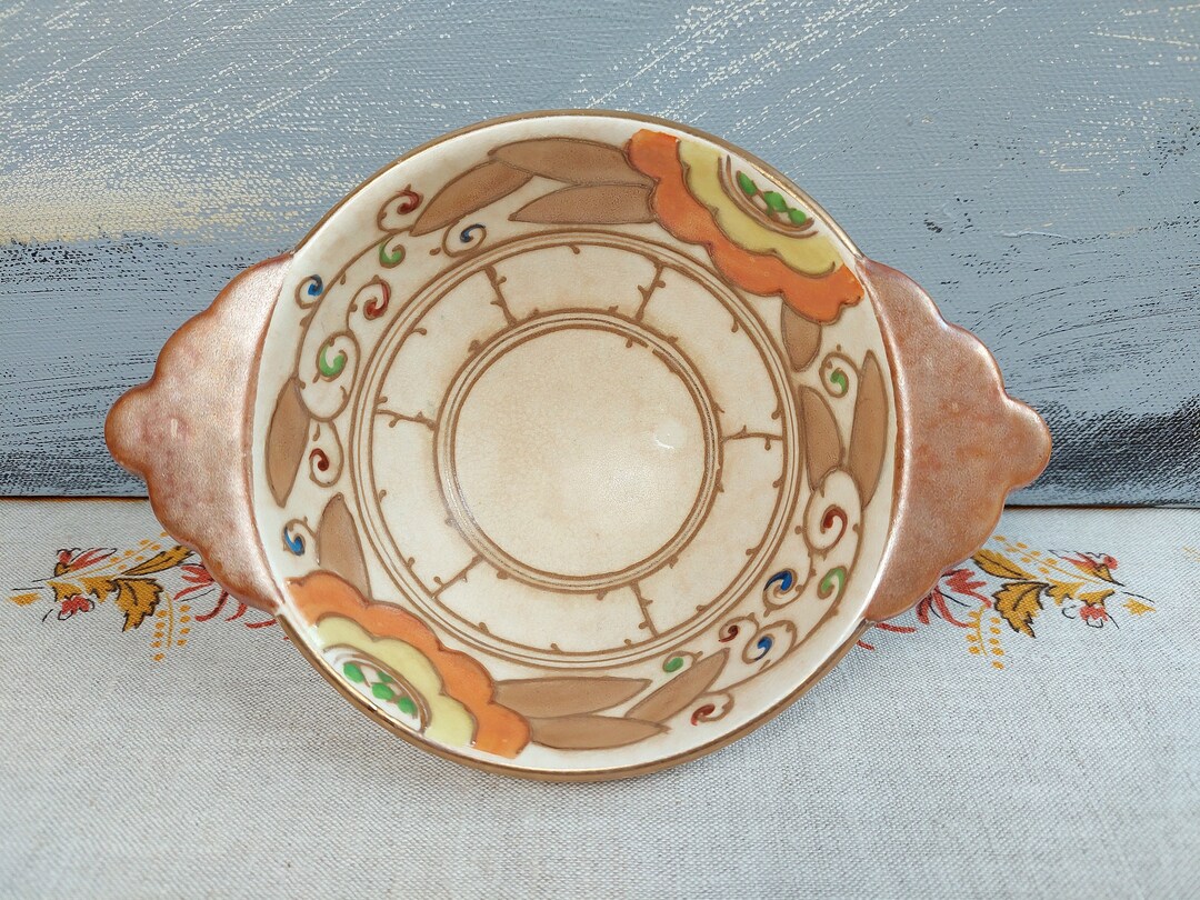 Charlotte Rhead Bursley Ware England Small Bowl, Candy Dish, Trinket ...