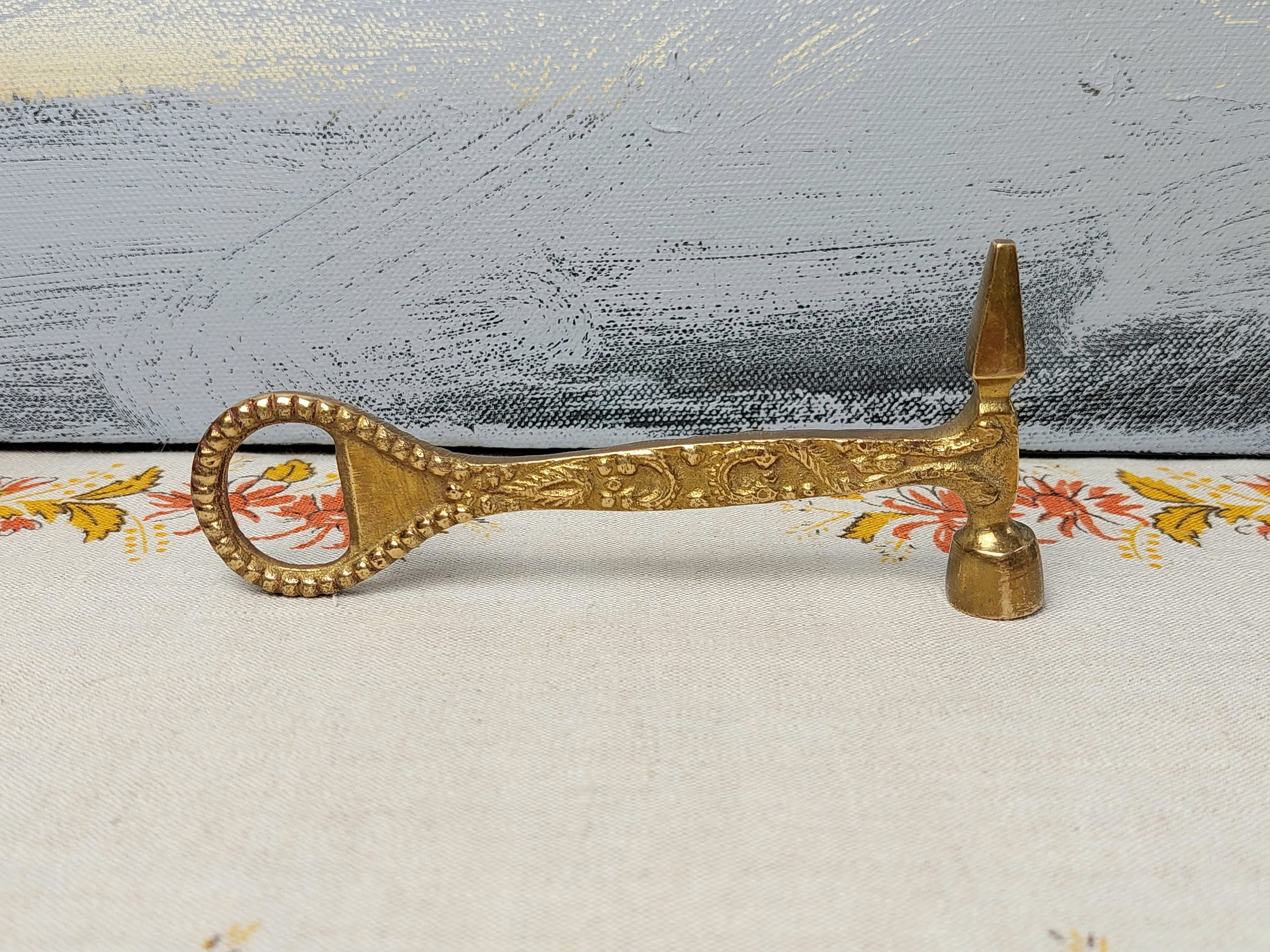 Brass Hammer Bottle Opener Ice Breaker Vintage Barware - Etsy