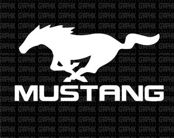 Mustang Decal | Etsy