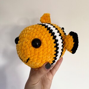 Coco the Clownfish PDF Crochet Pattern, Clownfish Crochet Pattern - Etsy