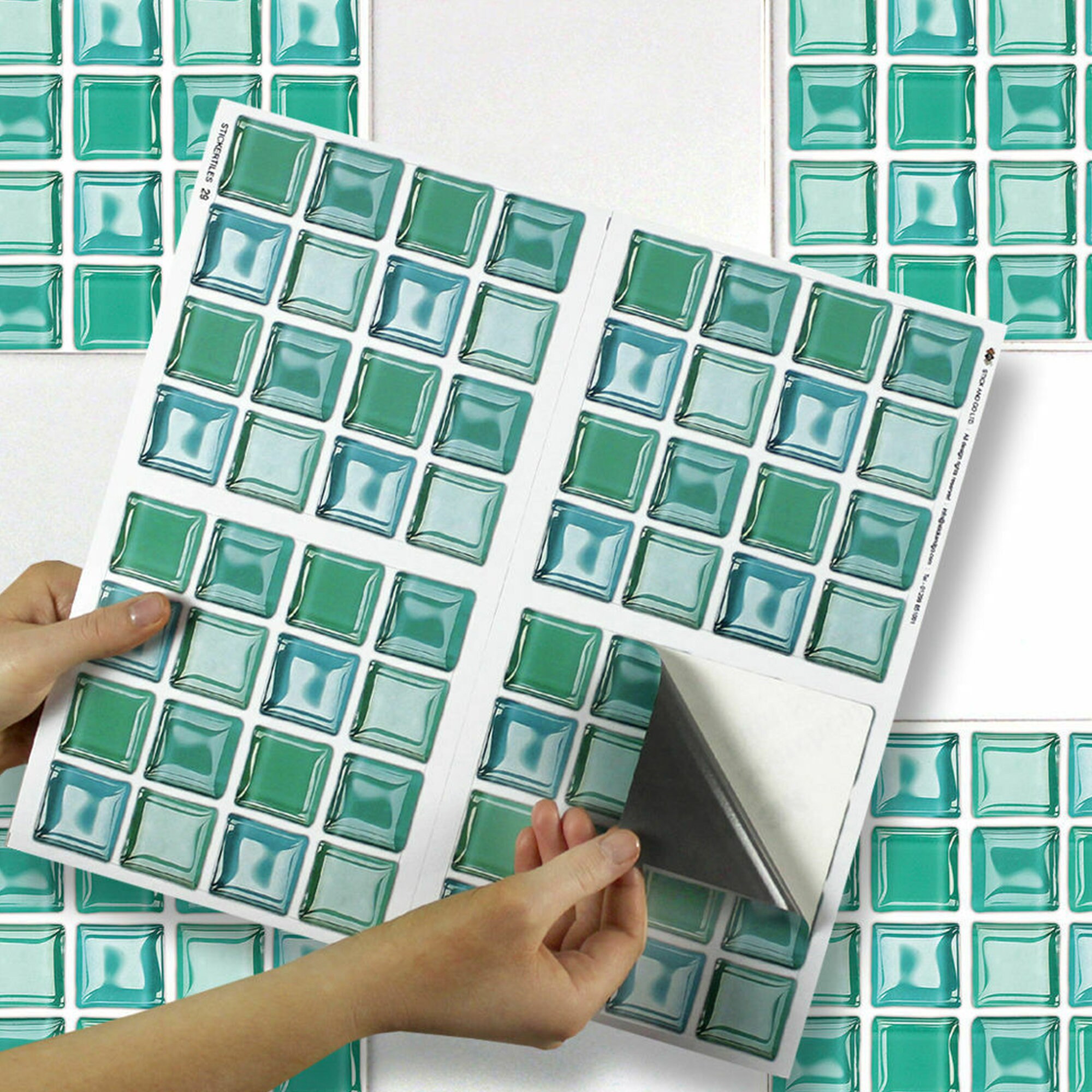 Stick On Tile Vinyl Transfer Stickers 6x6 for | Etsy