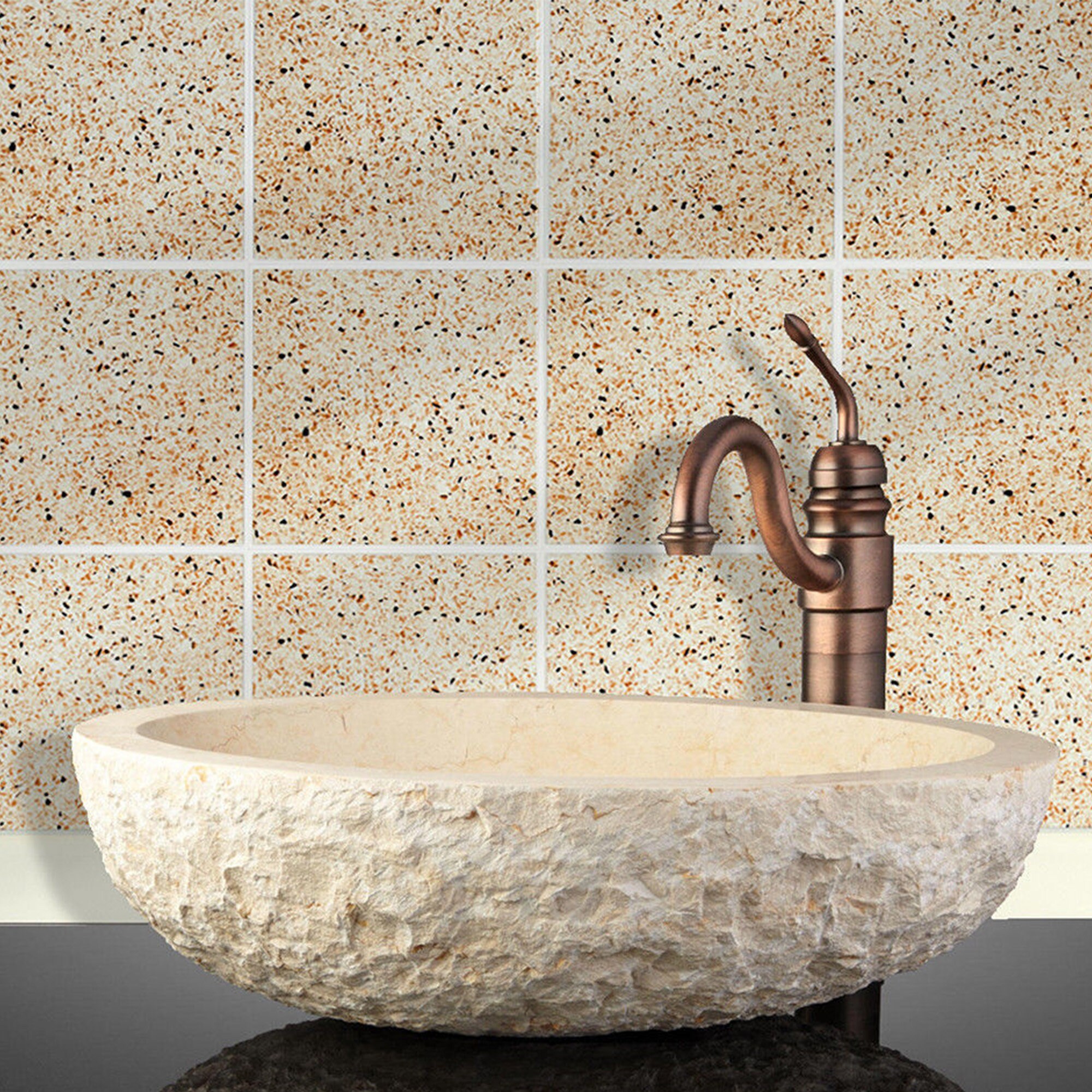 6x6 Wall Tile Stickers Self Adhesive SOLID / - Etsy