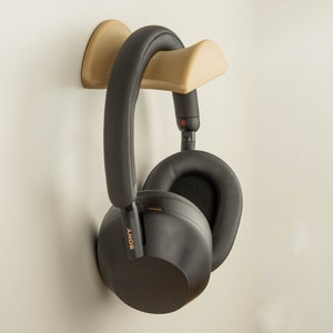 Floating Headphone Hanger | Wall Mounted Headphone Stand | Compact ...