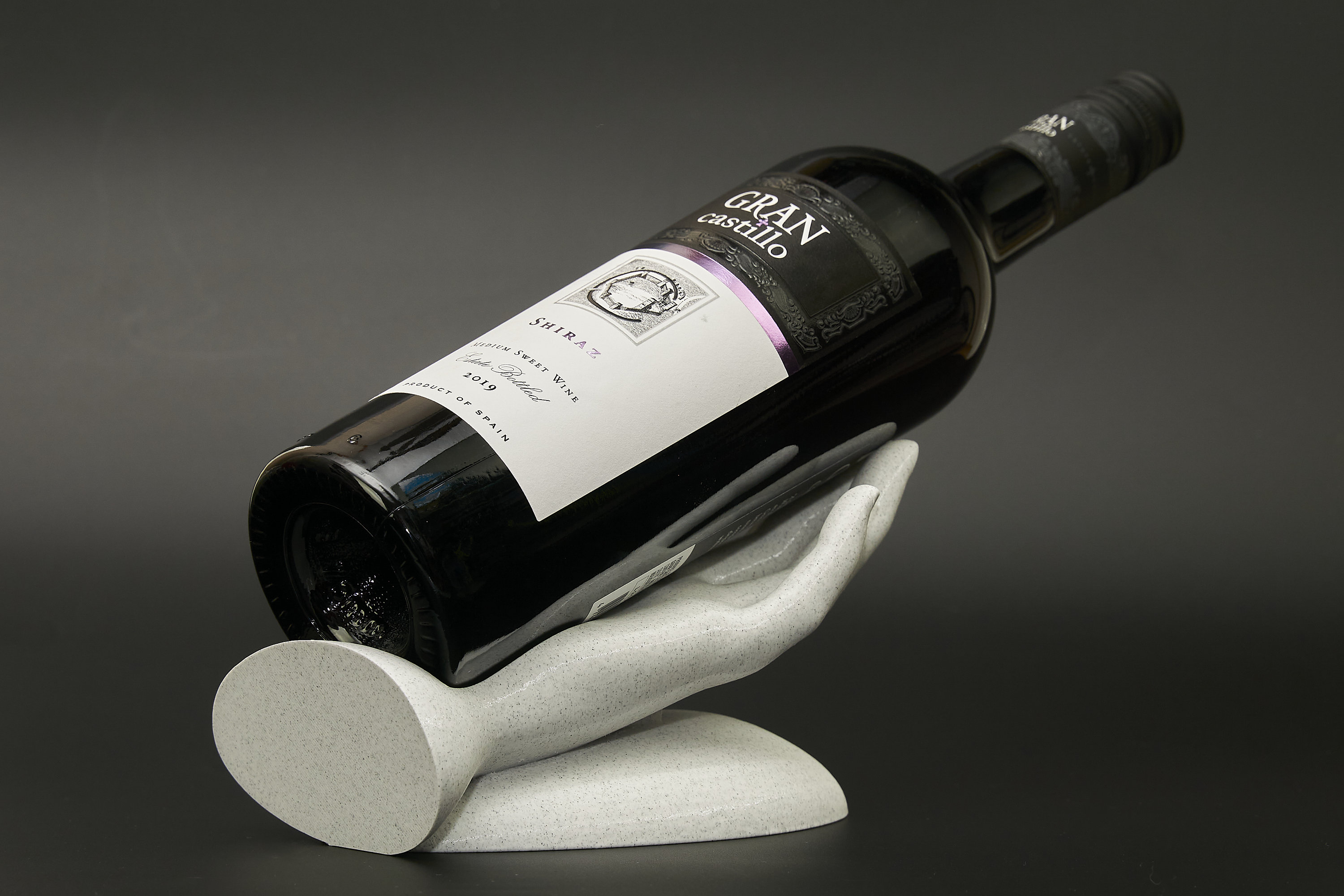 Wine Bottle Holder Hand Shaped Wine Storage Dining Table - Etsy Australia