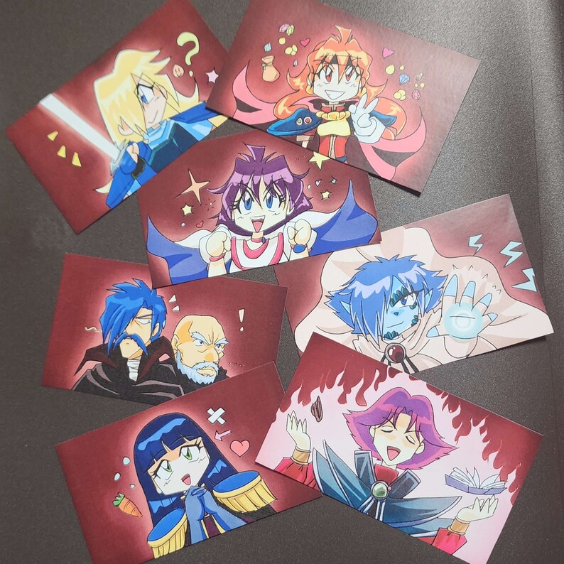 Magical Dragon Slayers Anime Stickers - Etsy