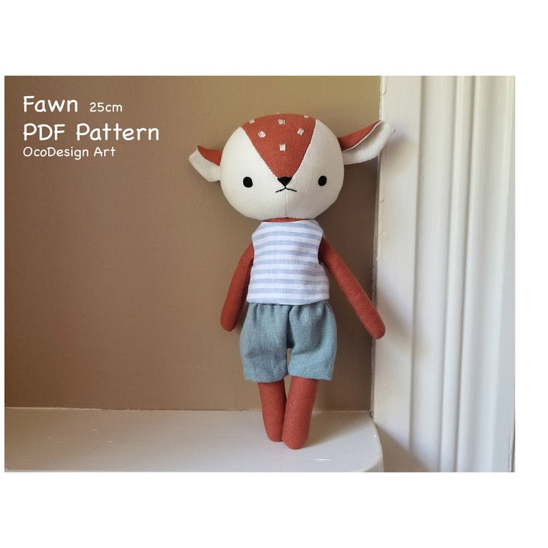 Animal Doll Pattern - Etsy