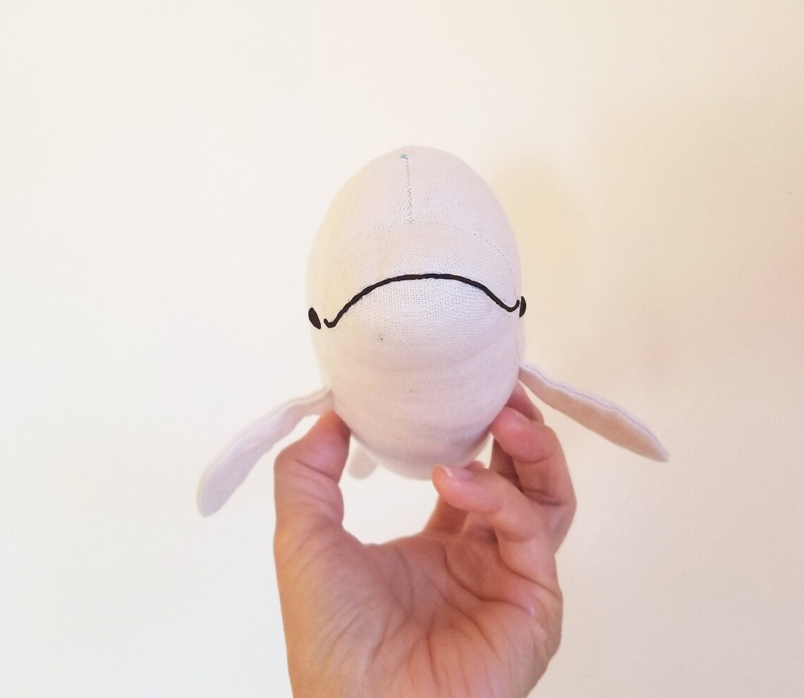 Beluga Whale Sewing Pattern, DIY Soft Toy (PDF Download) - Etsy