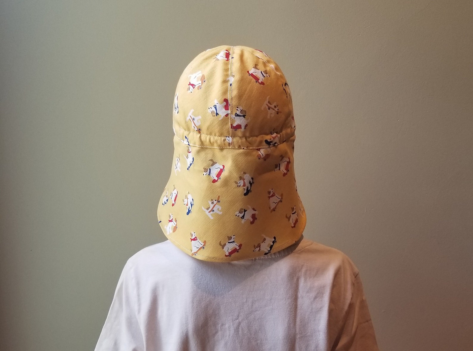 Sun Hat With Neck Flap Sewing Pattern PDF Sewing Pattern - Etsy