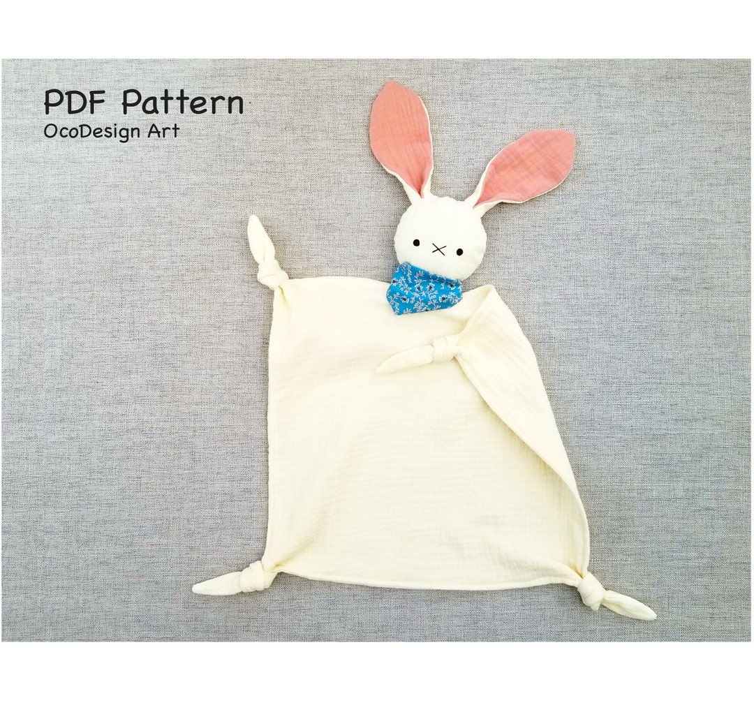 Baby Comforter Sewing Pattern & Tutorial, Baby Blanket, PDF Download ...