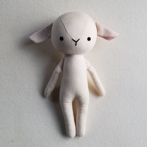 Sheep Stuffed Animal Sewing Pattern & Tutorial,pdf Download, Sheep Doll ...