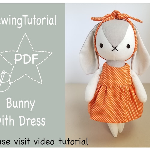 Fawn Deer Mini Toy Doll PDF Sewing Tutorial With Pattern - Etsy Australia
