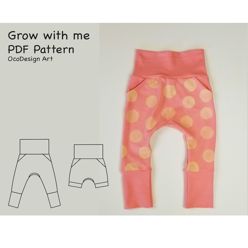 Grow With Me Pants - Etsy