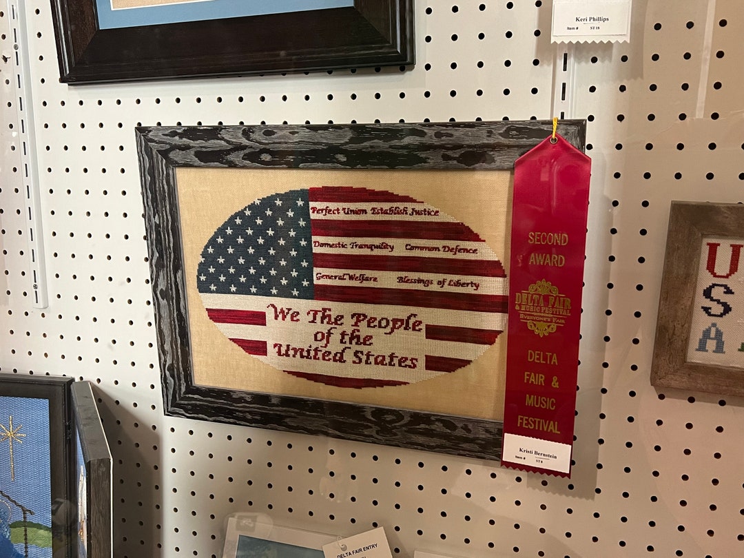 We the People Cross Stitch Pattern PDF Version - Etsy