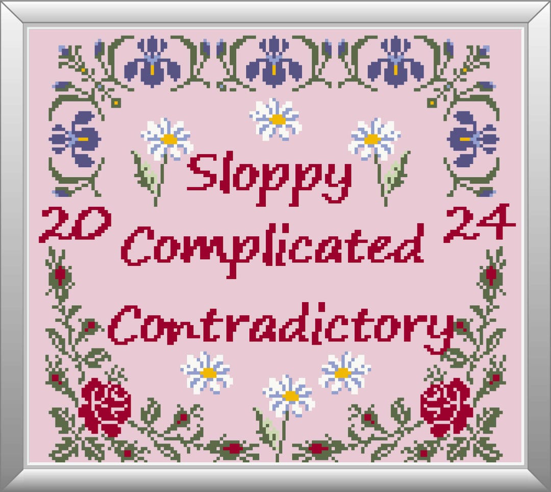 Complicated Cross Stitch Pattern - Etsy