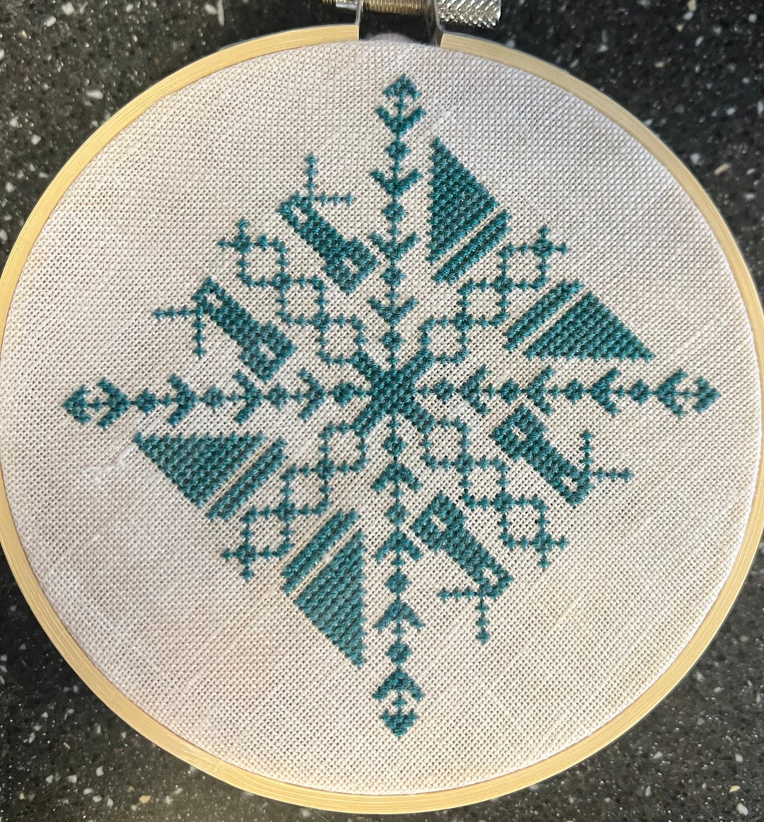 Nautical Snowflake Cross Stitch Pattern - Etsy