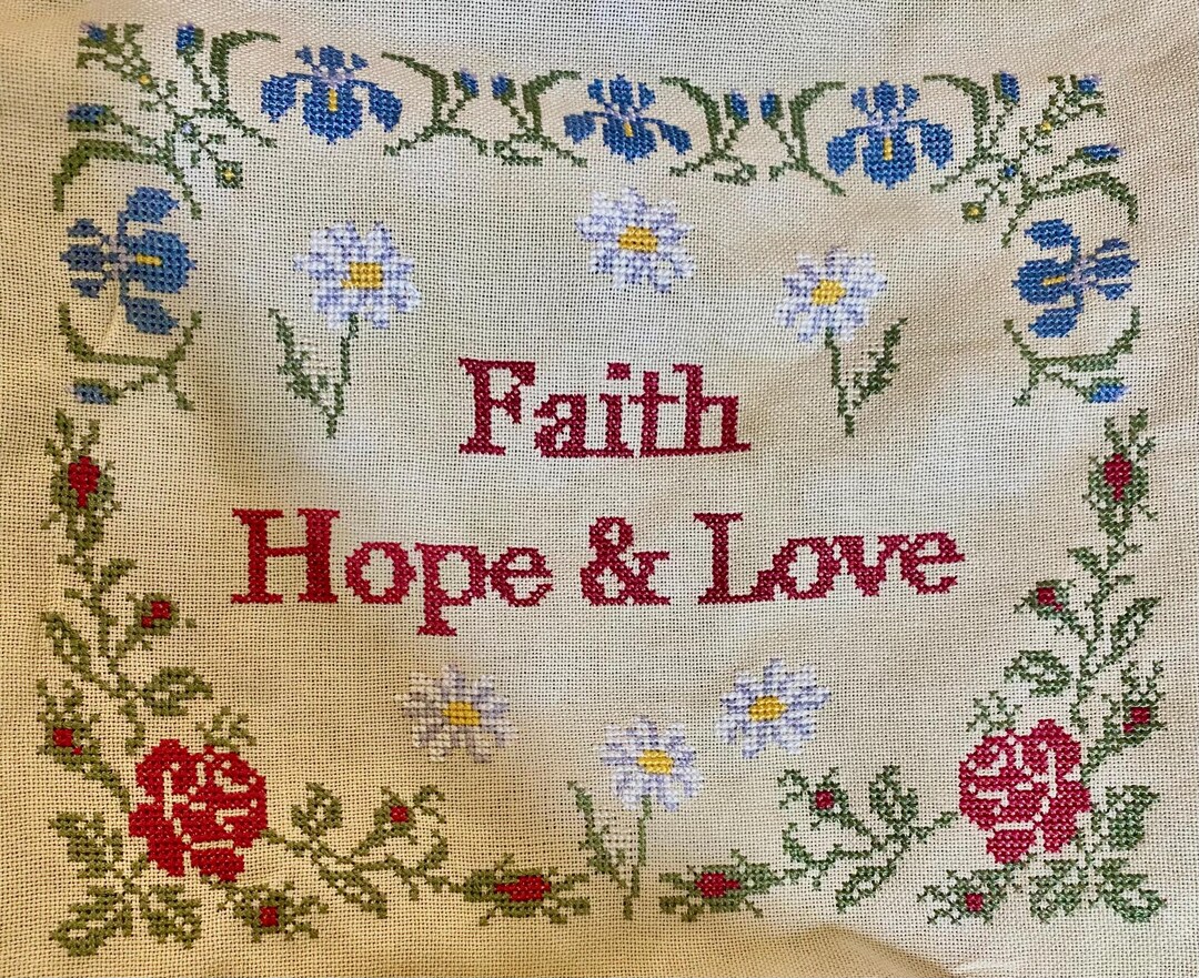 Faith Cross Stitch Pattern - Etsy