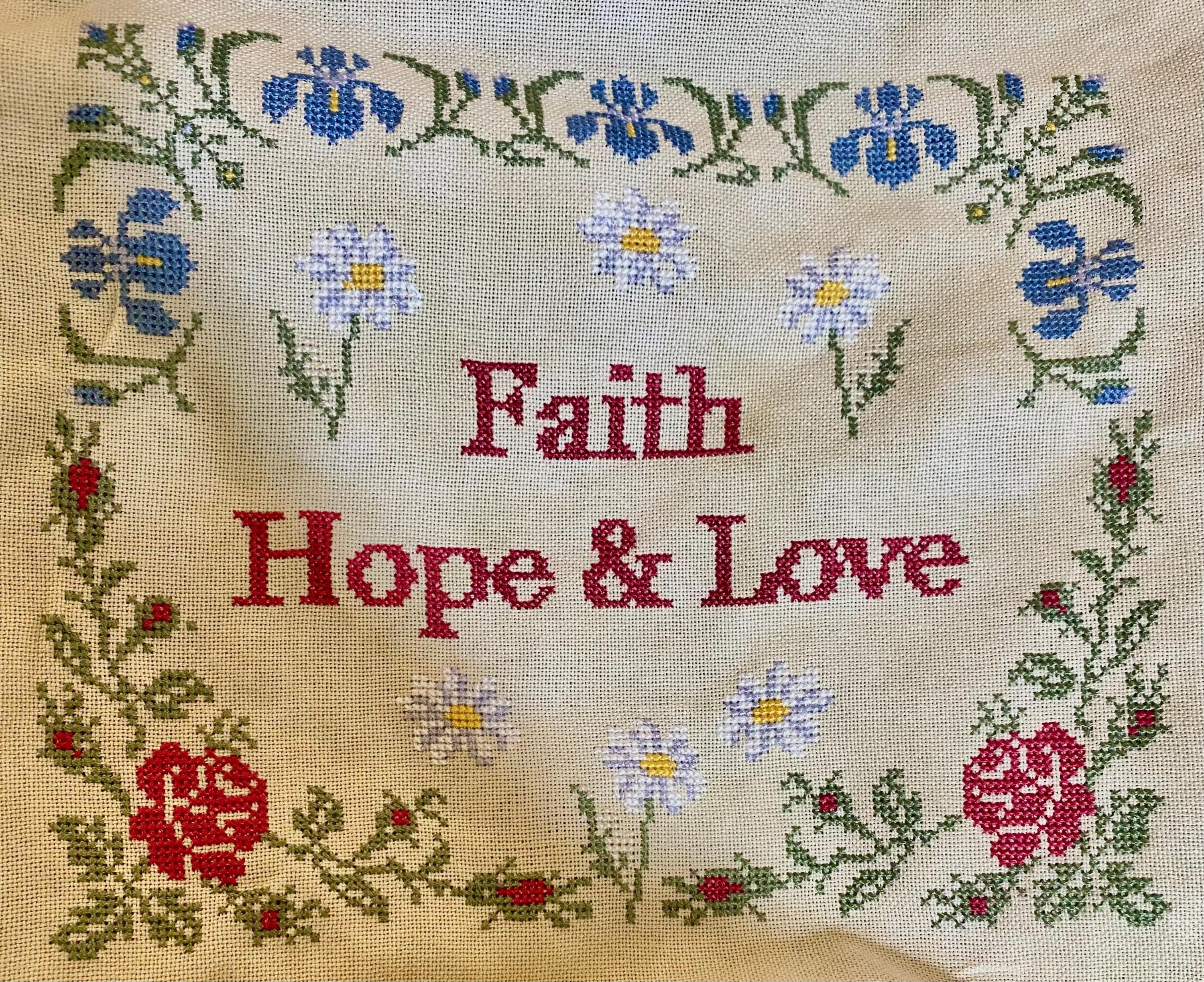 Faith Cross Stitch Pattern - Etsy