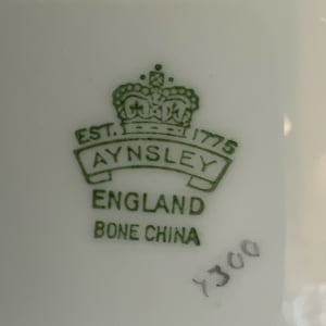 Aynsley, Cobalt With Gold, 8 Pieces - Etsy