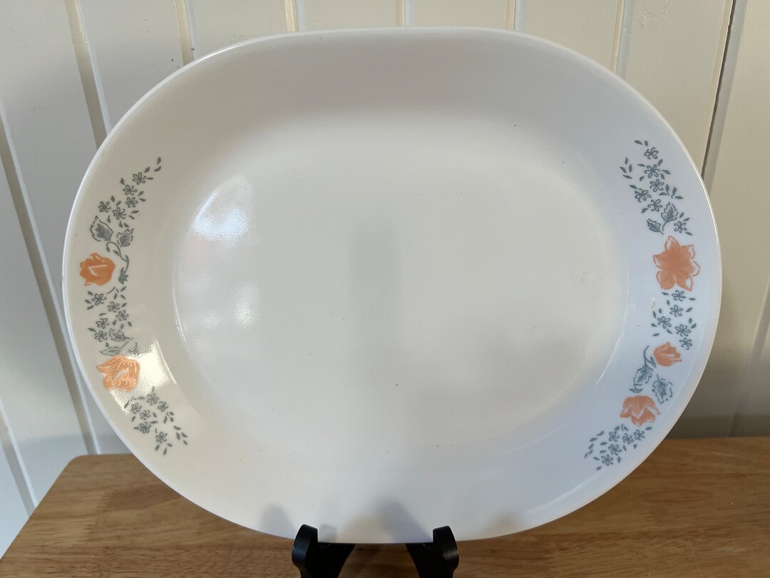 Corelle, Apricot Grove Pattern, Platter - Etsy