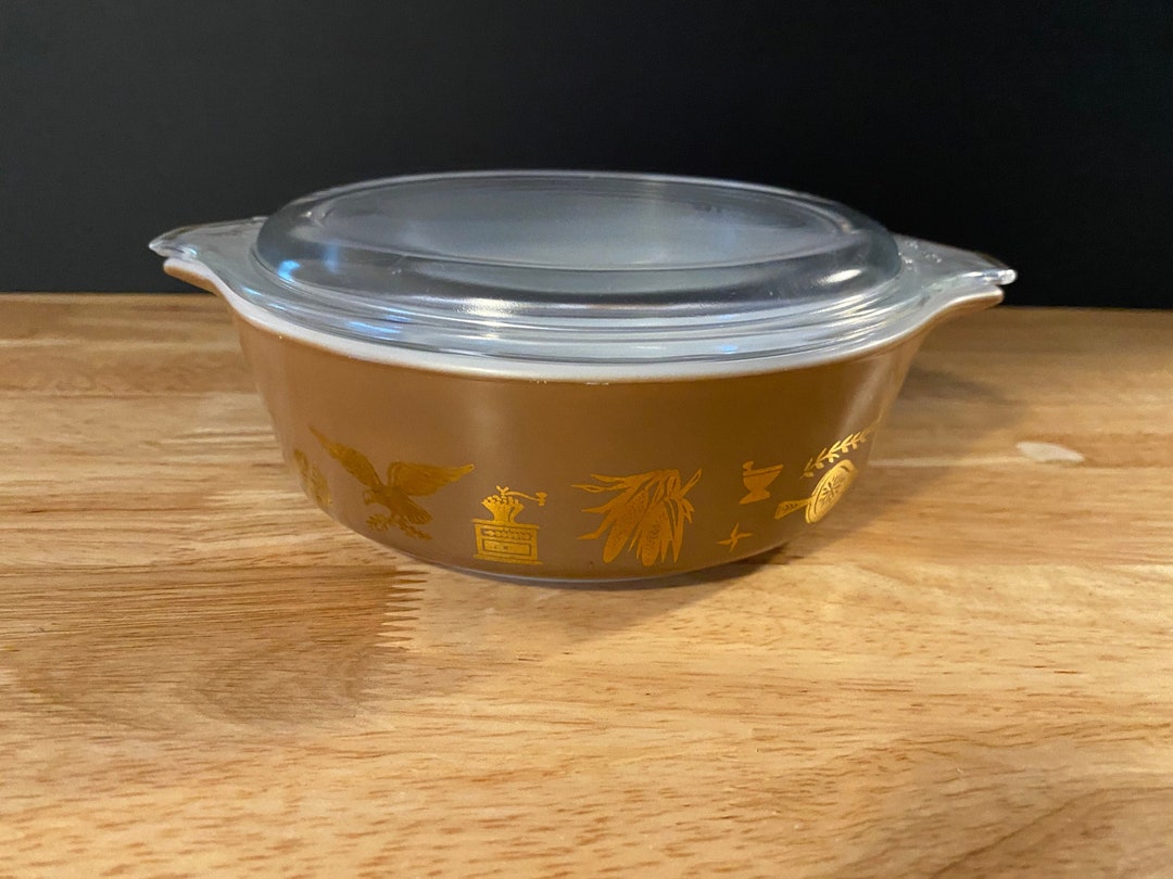 Pyrex, 471, Americana, With Lid 470-c - Etsy