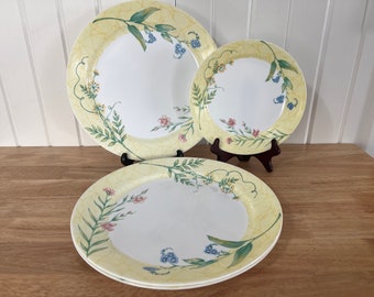 My Garden Pattern Corelle by Corning Set of 6 Salad Plates - Etsy