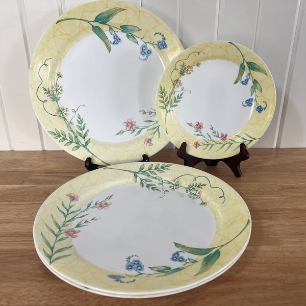In the Garden Corelle Plates - Etsy