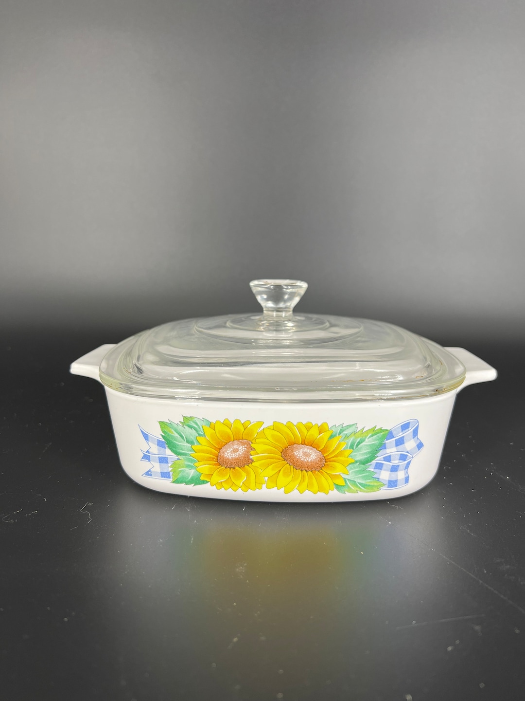 Corning Ware, Sunflower, 1 Liter Casserole Dish A-1-B, With Lid - Etsy