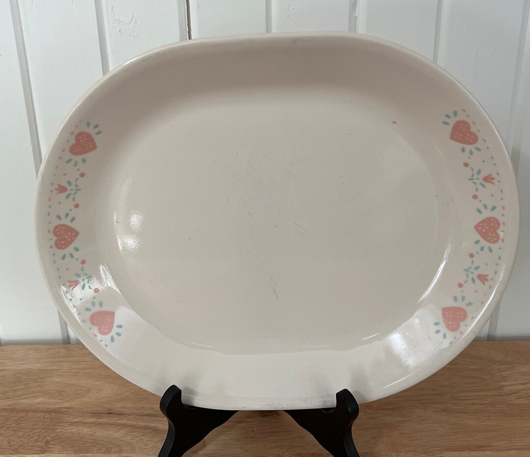 Corelle, Forever Yours Pattern, Platter - Etsy
